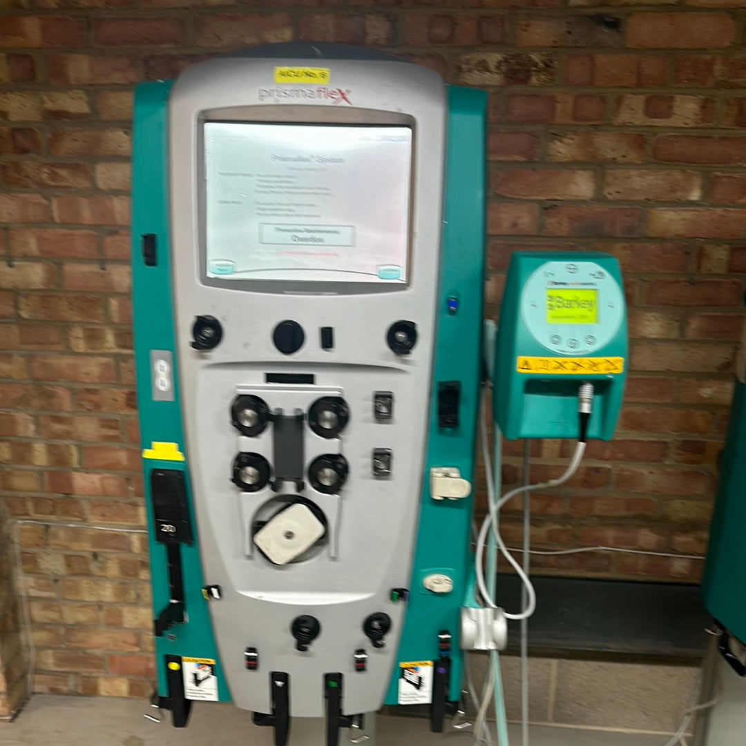 Gambro Prismaflex Dialysis Machine V8.20 with Barkey Autocontrol Unit ...