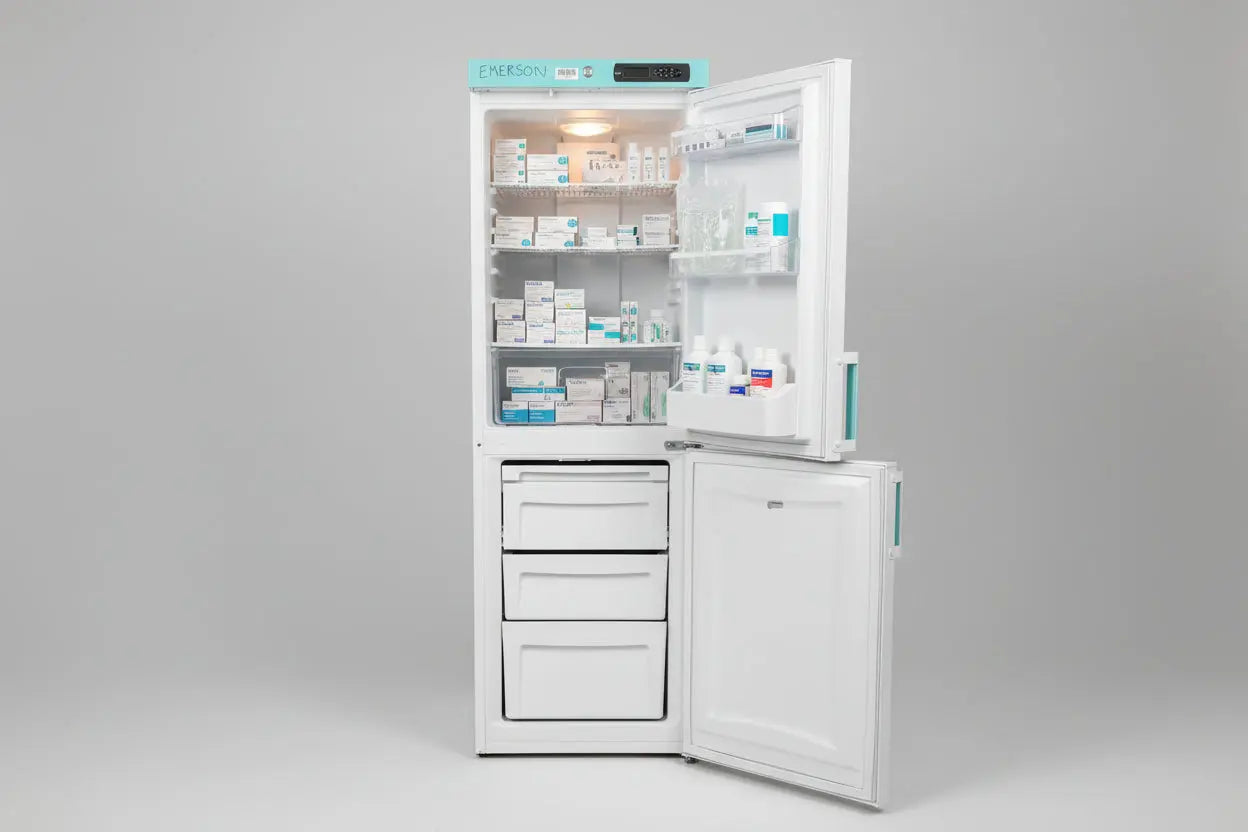 Pharmacy Fridge | LEC Medical LSC263UK Fridge Freezer | SelfiMed UK
