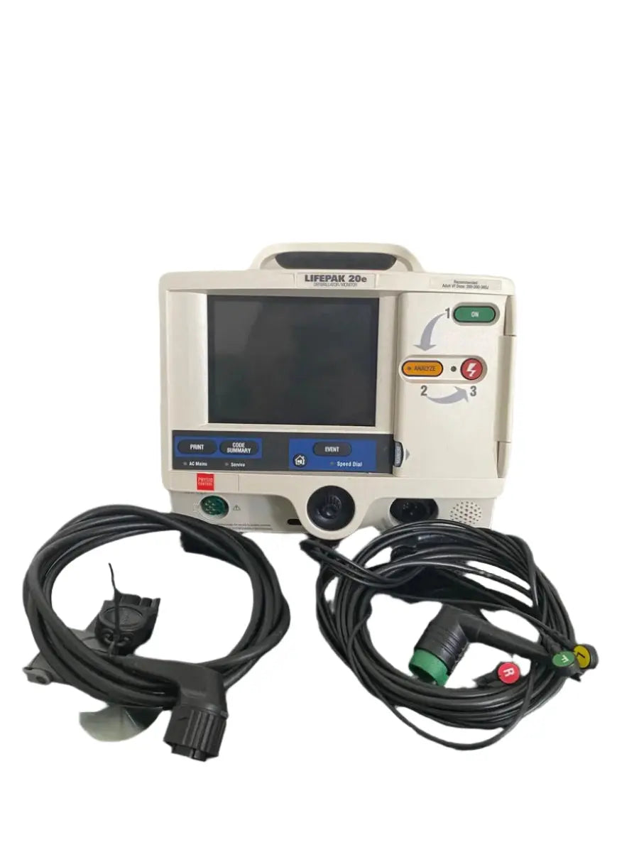 Physio Control Lifepak 20e Defibrillator with ECG & Printer – SelfiMed UK