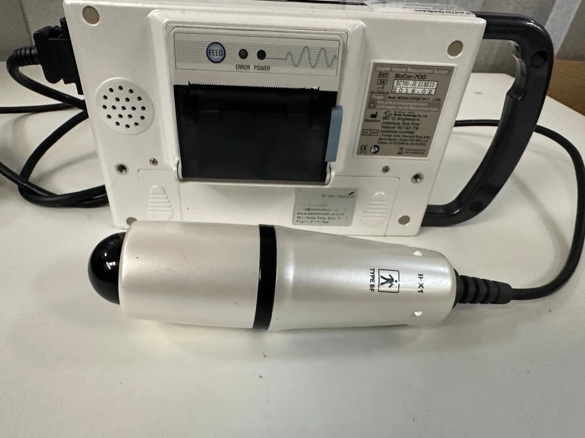 CubeScan BioCon 700 Bladder Scanner with Trolley Stand – SelfiMed UK