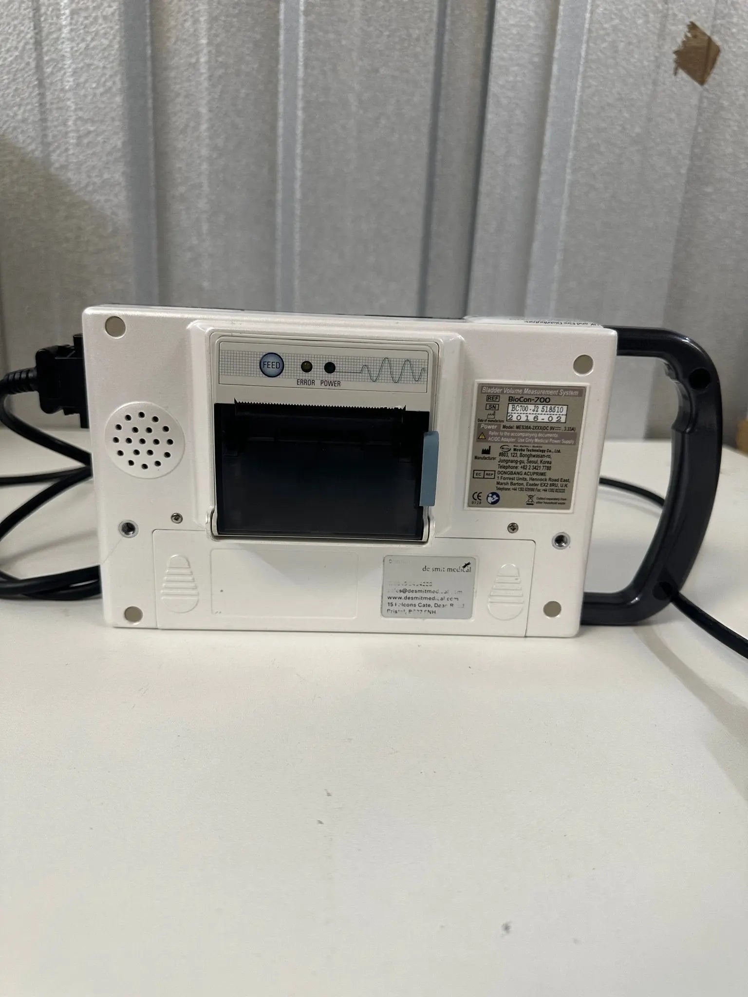 CubeScan BioCon 700 Bladder Scanner with Trolley Stand – SelfiMed UK