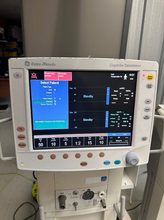 Datex Ohmeda Engstrom Carestation Ventilator - SelfiMed UK