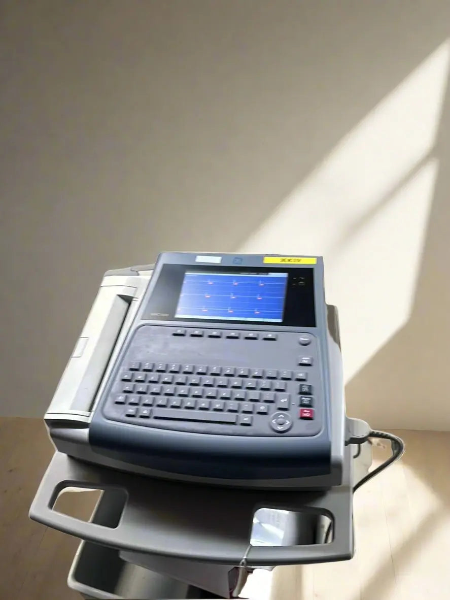 GE Mac 1600 ECG machine with ECG Leads - SelfiMed UK