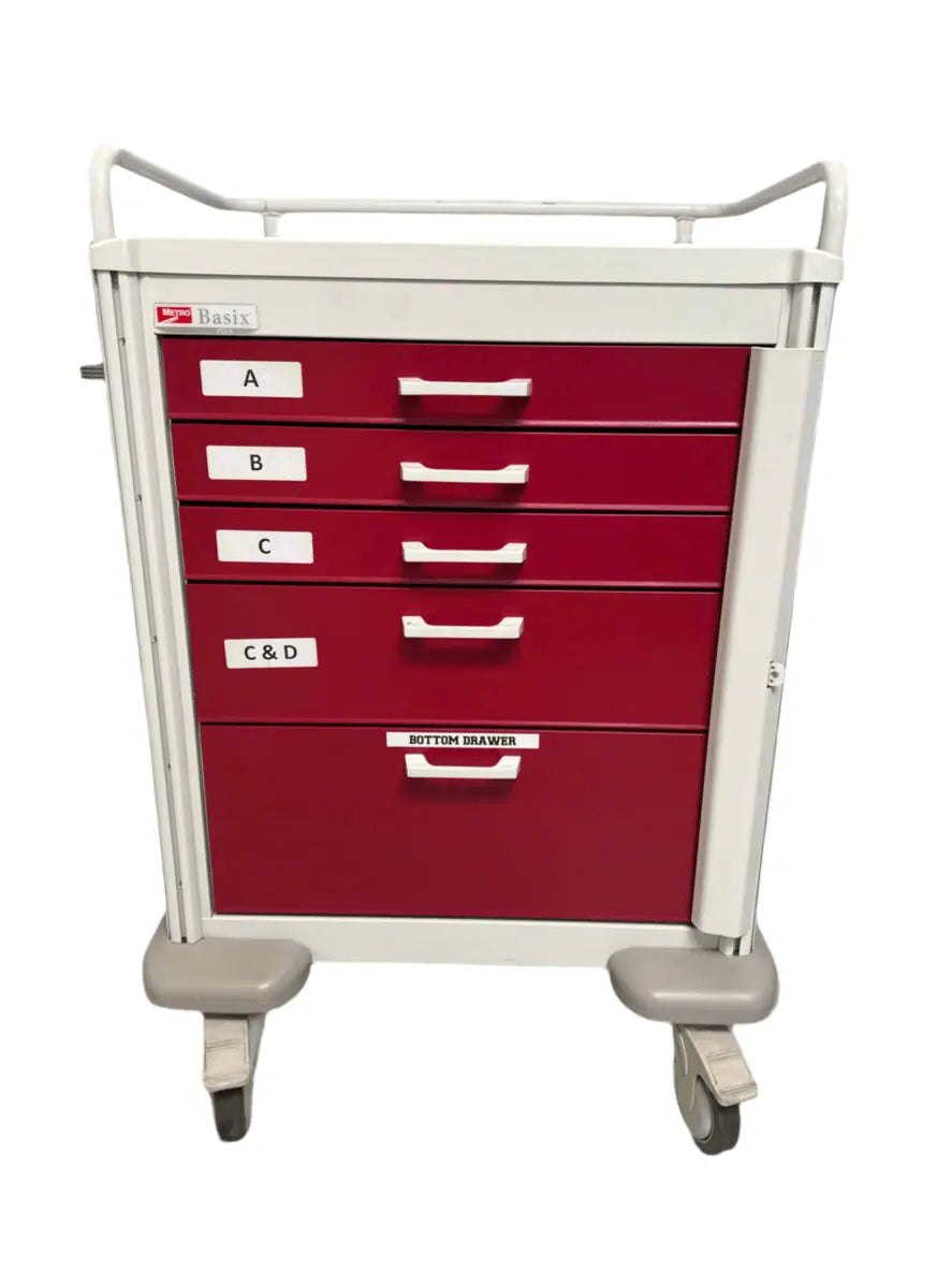 Metro MBP3210CRT2 Basix Plus Crash Cart - SelfiMed UK