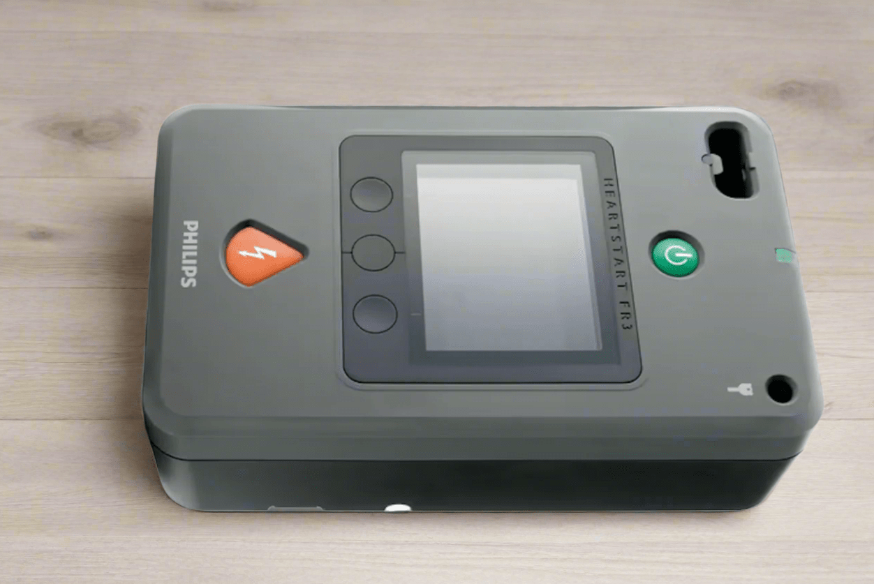 Philips Heartstart FR3 Defibrillator with Battery & Bag – SelfiMed UK
